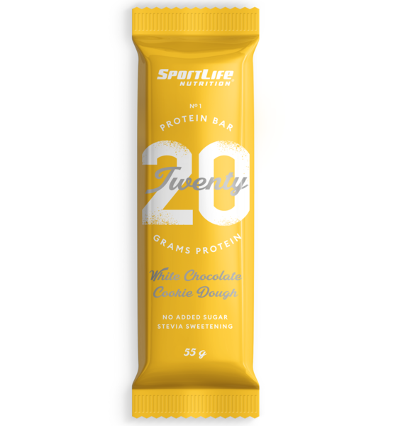 Twenty Protein Bar 55g Cookie Dough | K-Ruoka Verkkokauppa