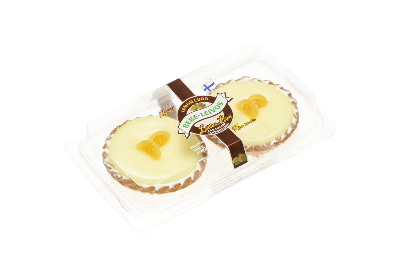 Laitilan Leipä Bebe-leivos Lemon Curd 2x80 g | K-Ruoka Verkkokauppa