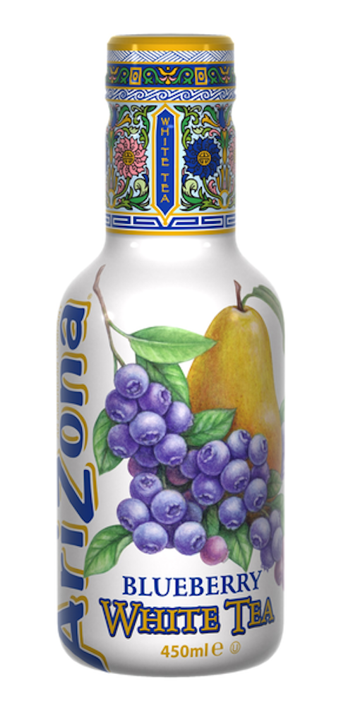 Arizona White Tea Blueberry 0,45l — HoReCa-tukku Kespro