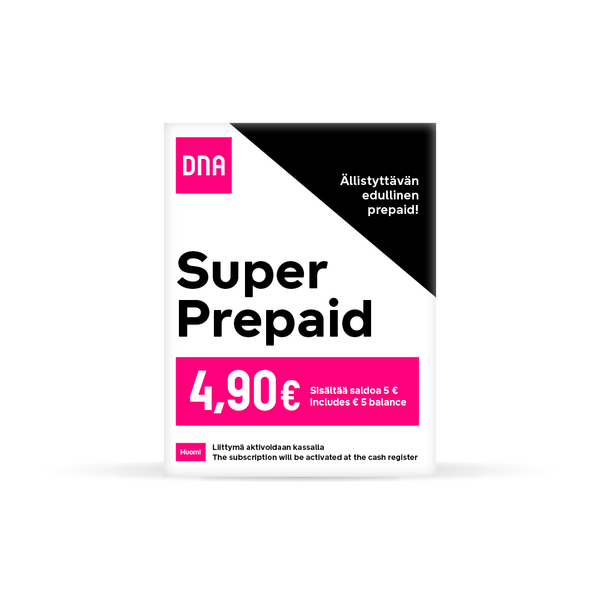 DNA Super Prepaid | K-Ruoka Verkkokauppa