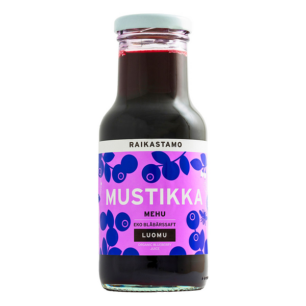 Raikastamo mustikkamehu 250ml luomu | K-Ruoka Verkkokauppa