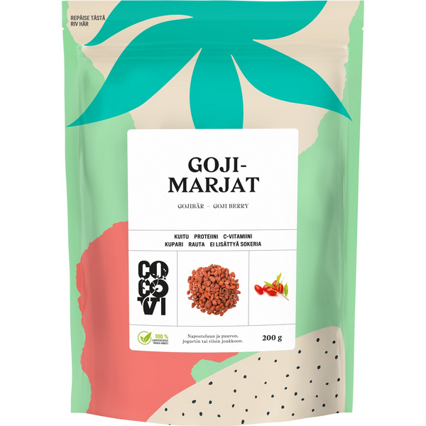 Cocovi goji marja 200 g | K-Ruoka Verkkokauppa