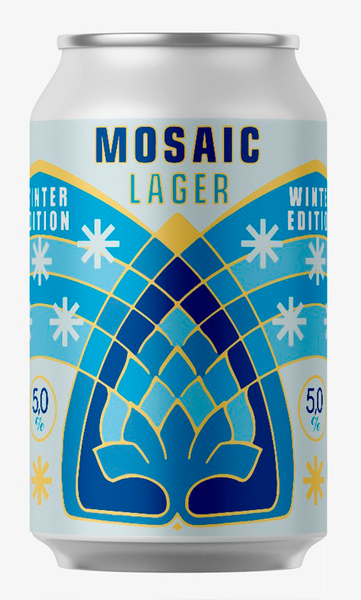 Pyynikin Mosaic Lager Winter 5% 0,33l | K-Ruoka Verkkokauppa
