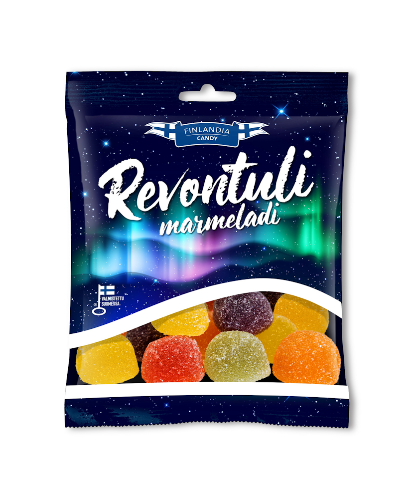 Finlandia Candy Revontulimarmeladi 115g — HoReCa-tukku Kespro