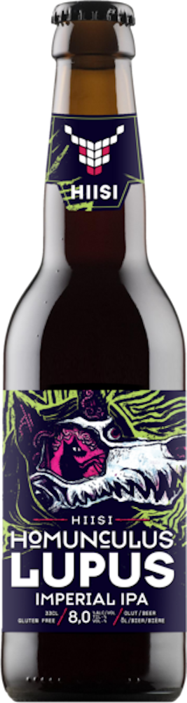 HIISI Homunculus Lupus Imperial IPA olut 8,0% — HoReCa-tukku Kespro