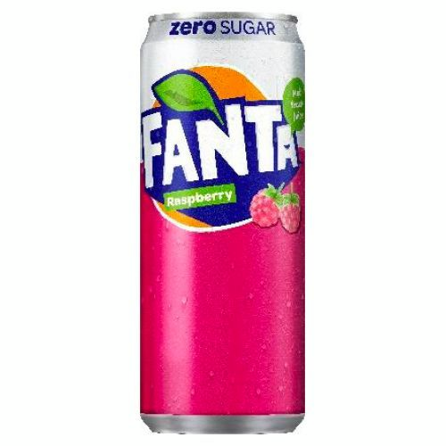 Fanta Zero vadelma 330ml | K-Ruoka Verkkokauppa