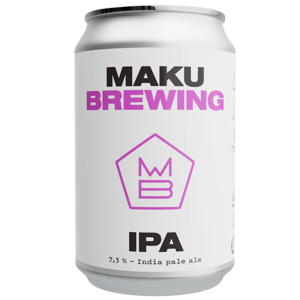 Maku IPA olut 7,3% 0,33l gluteeniton — HoReCa-tukku Kespro