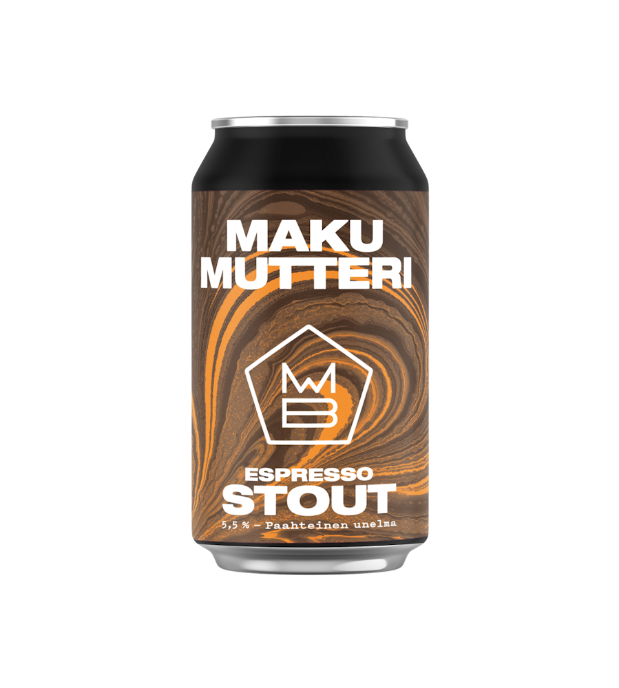 Maku Mutteri Espresso Stout olut 5,5% 0,33l — HoReCa-tukku Kespro