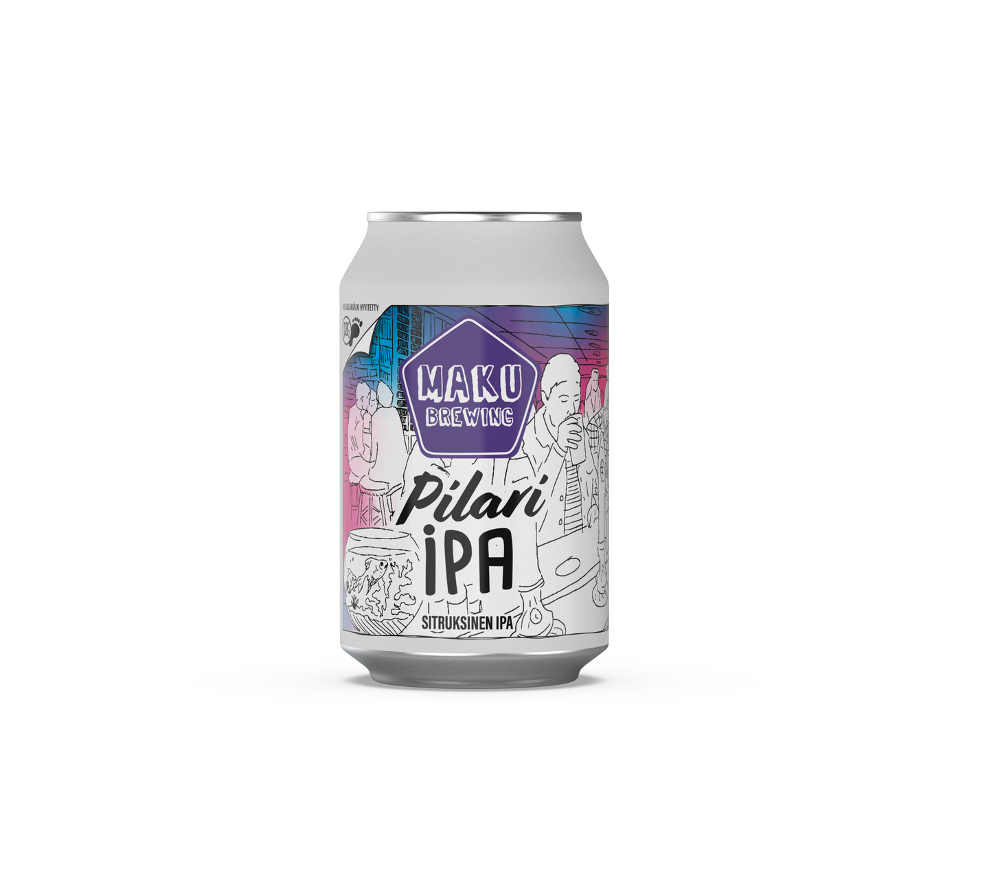 Maku Pilari West Coast IPA olut 5,2% 0,33l | K-Ruoka Verkkokauppa