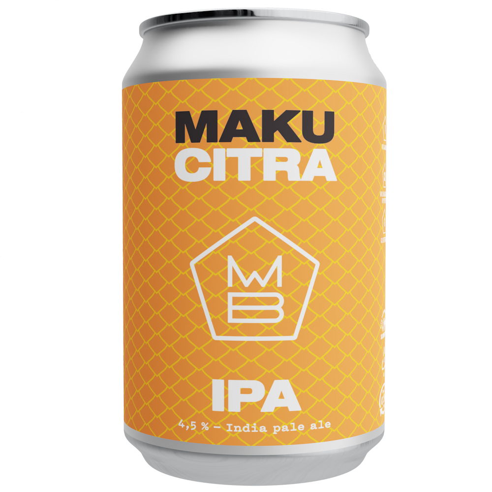 Maku Citra IPA olut 4,5% 0,33l — HoReCa-tukku Kespro