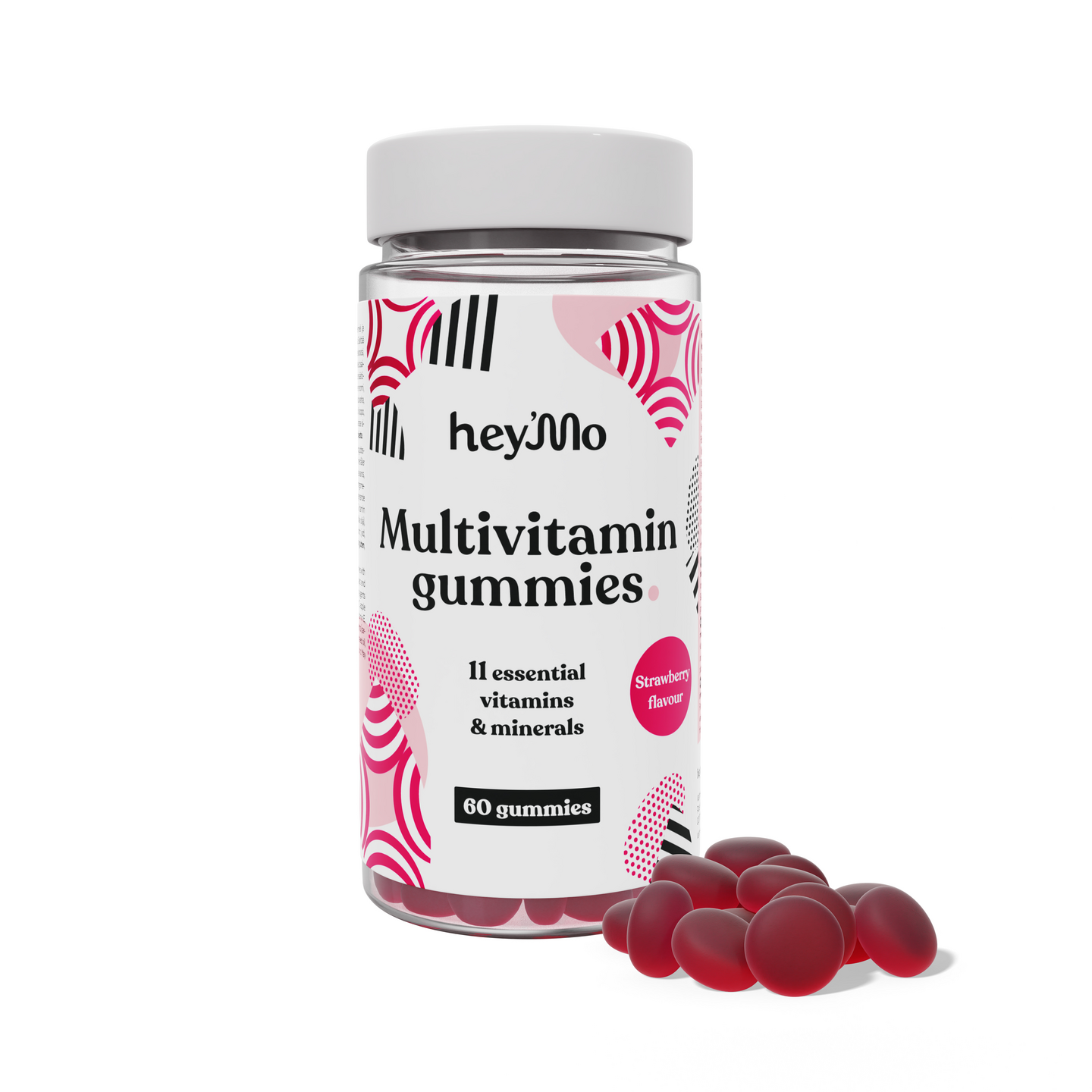 hey'Mo gummies multivitamiini 60kpl 250g | K-Ruoka Verkkokauppa