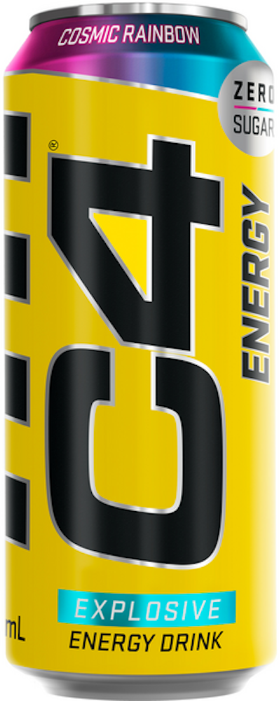 C4 Energy Cosmic Rainbow Zero sugar energiajuoma 0,5l — HoReCa-tukku Kespro
