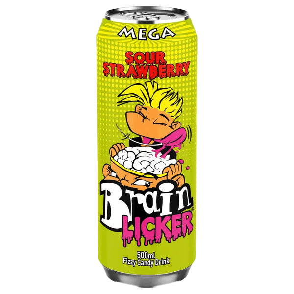 Brain Licker Sour Strawberry virvoitusjuoma 0,5l | K-Ruoka Verkkokauppa