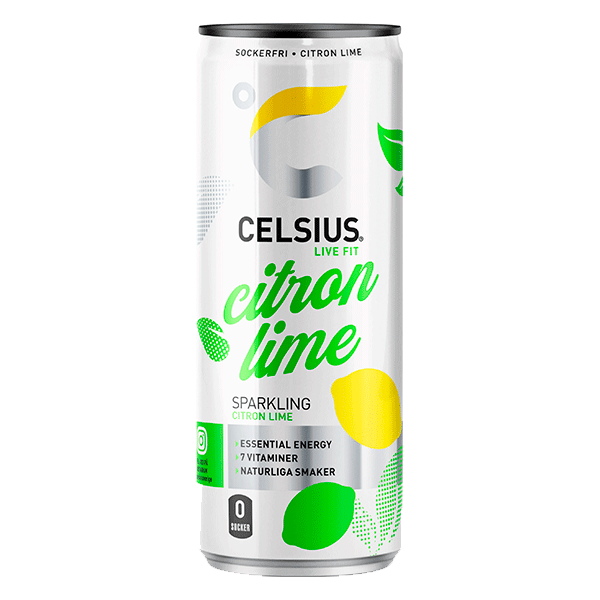 Celsius Citron Lime energiajuoma 0,355l | K-Ruoka Verkkokauppa