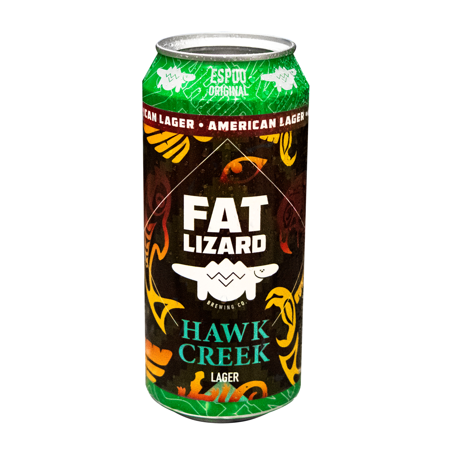 Fat Lizard Hawk Creek American Lager 5% 0,44L | K-Ruoka Verkkokauppa