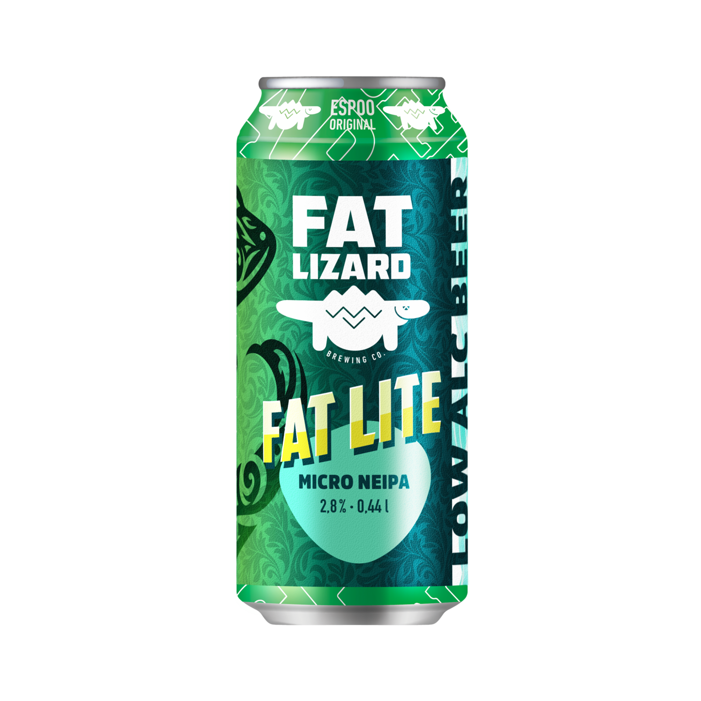 Fat Lizard Fat Lite Micro NEIPA 2,8 % 0,44l | K-Ruoka Verkkokauppa