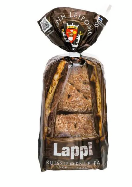 Lapin Leipomo Lappi ruissiemenleipä 6 kpl/330g | K-Ruoka Verkkokauppa