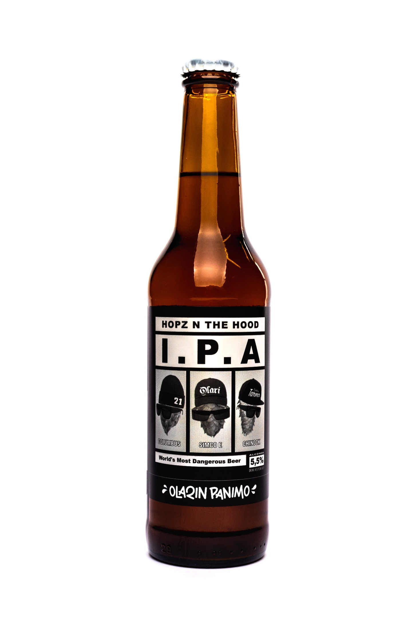 Olarin Panimo Hopz N The Hood IPA 5,5 % 0,33l | K-Ruoka Verkkokauppa