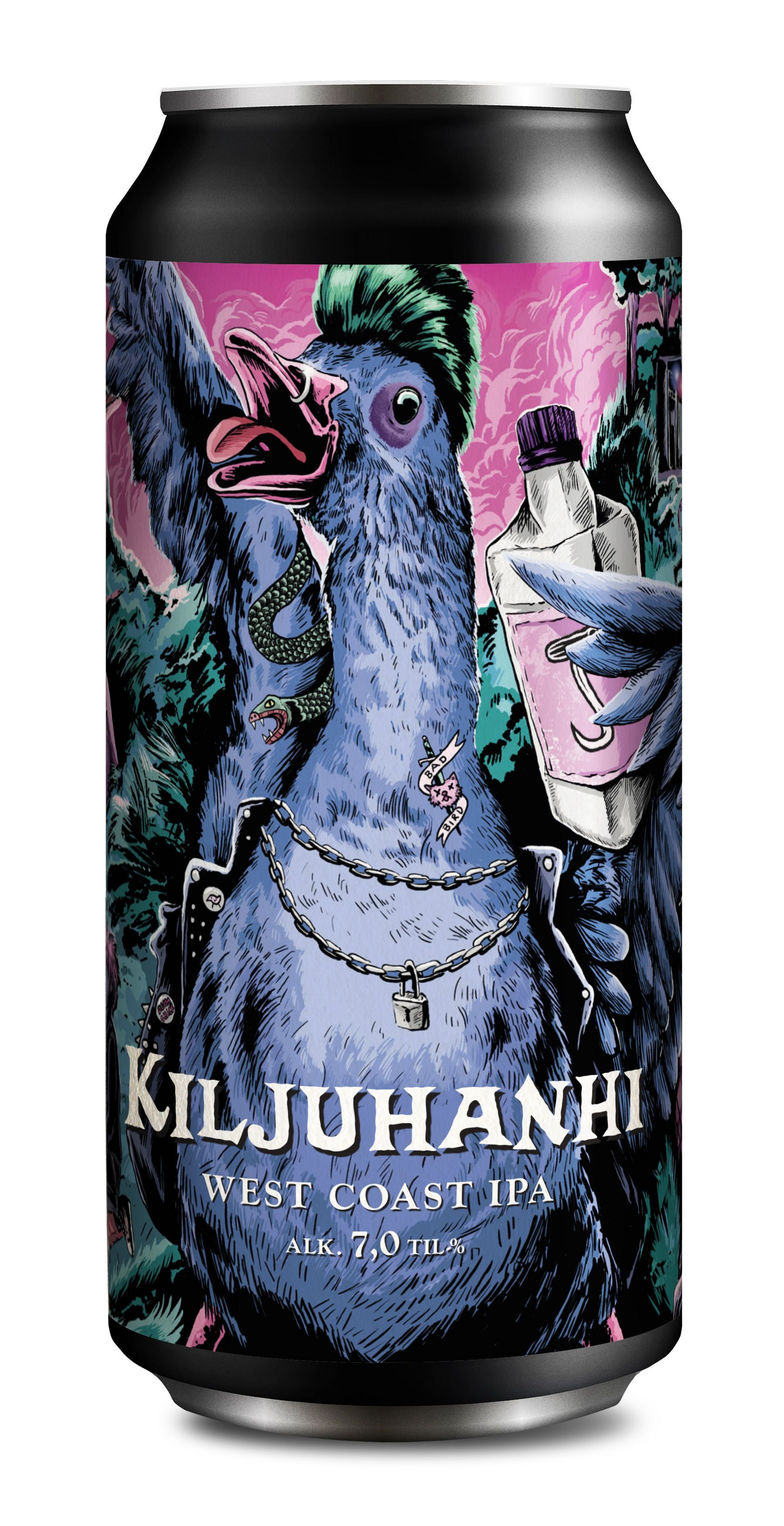 Panimo Tuju Kiljuhanhi West Coast IPA 7,0% | K-Ruoka Verkkokauppa