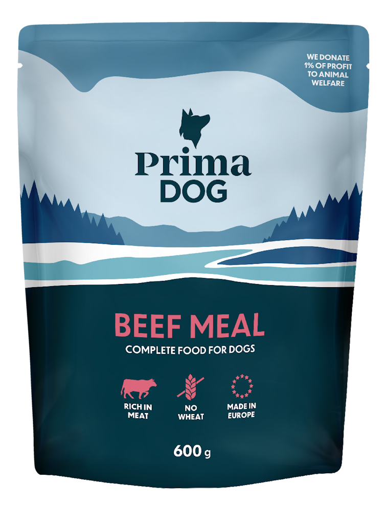 PrimaDog Liha-annosateria 600g — HoReCa-tukku Kespro