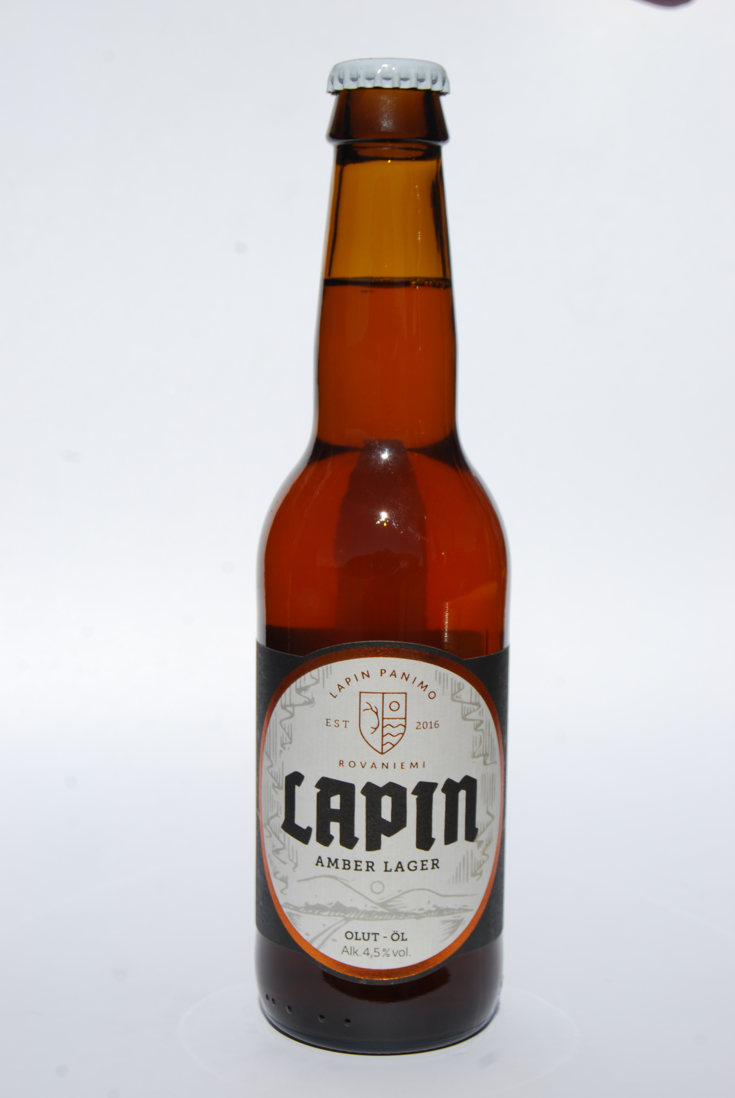 Lapin Panimo Amber Lager 4,5% 0,33l | K-Ruoka Verkkokauppa