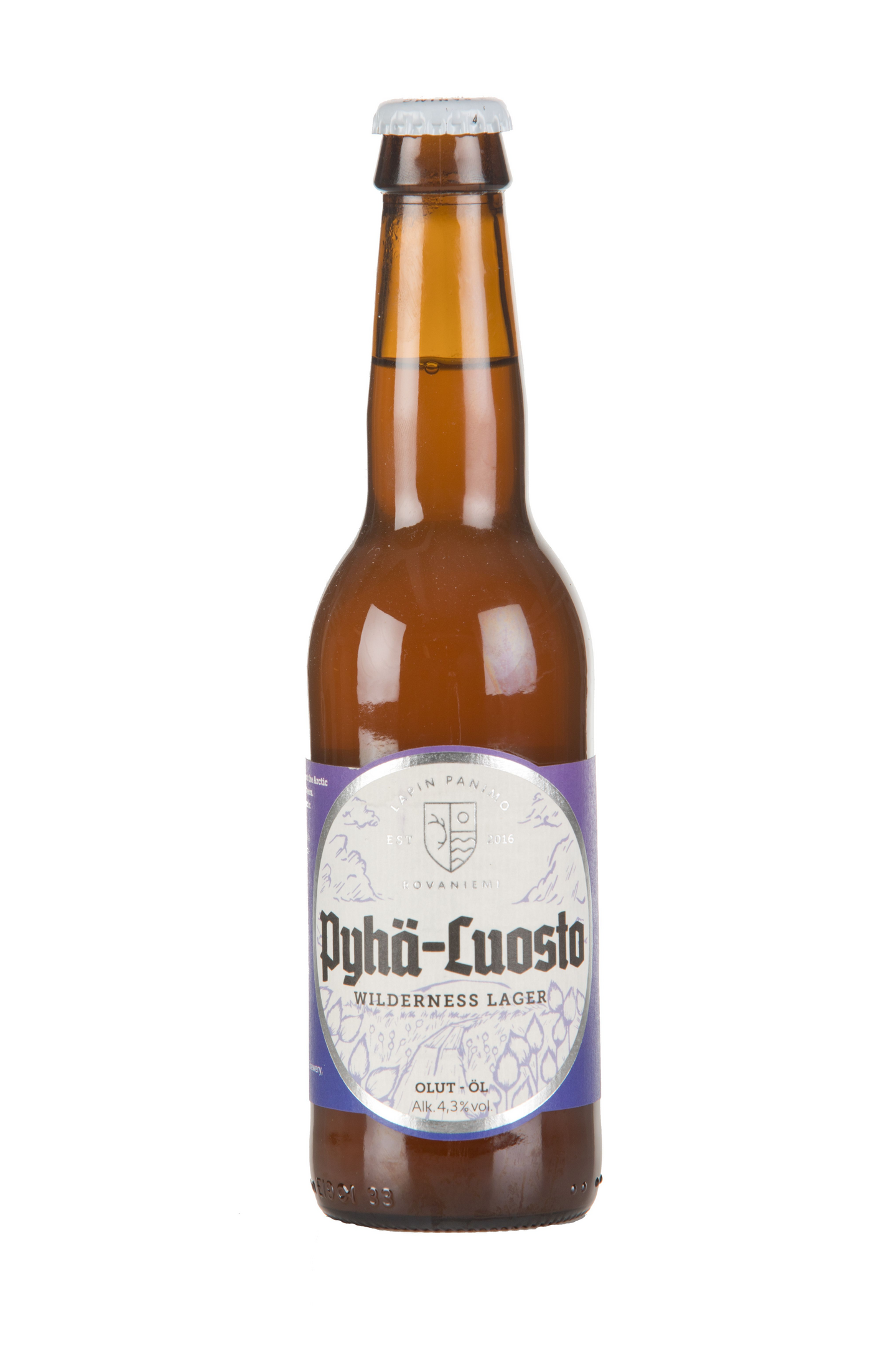 Lapin Panimo Pyhä-Luosto Wilderness Lager 4,3 % 0,33L | K-Ruoka ...