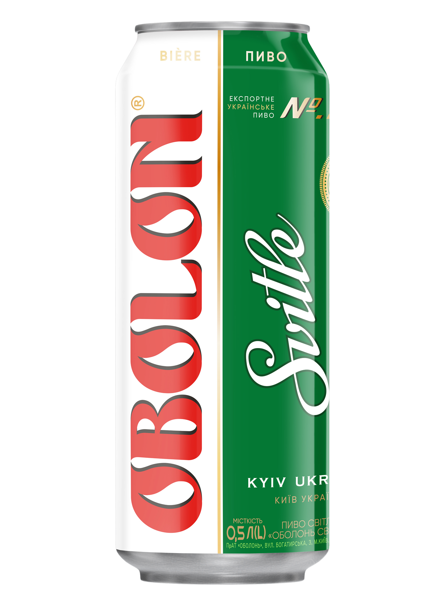 Obolon Svitle Lager olut 4,5% 0,5l | K-Ruoka Verkkokauppa