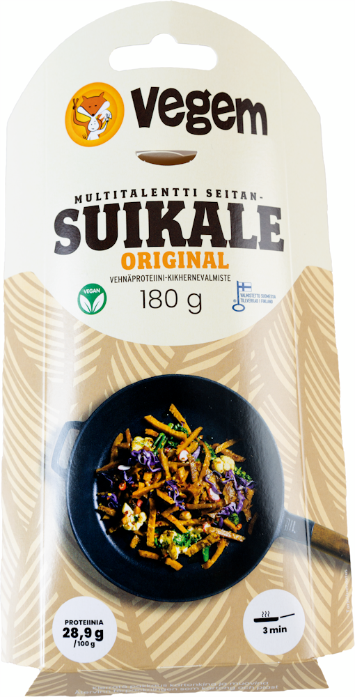 Vegem multitalentti seitan-suikale original 180g — HoReCa-tukku Kespro