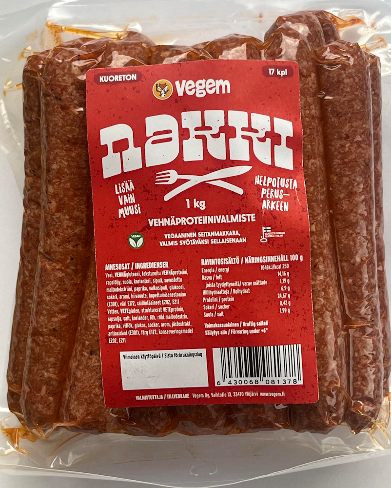 Vegem nakki 1kg — HoReCa-tukku Kespro