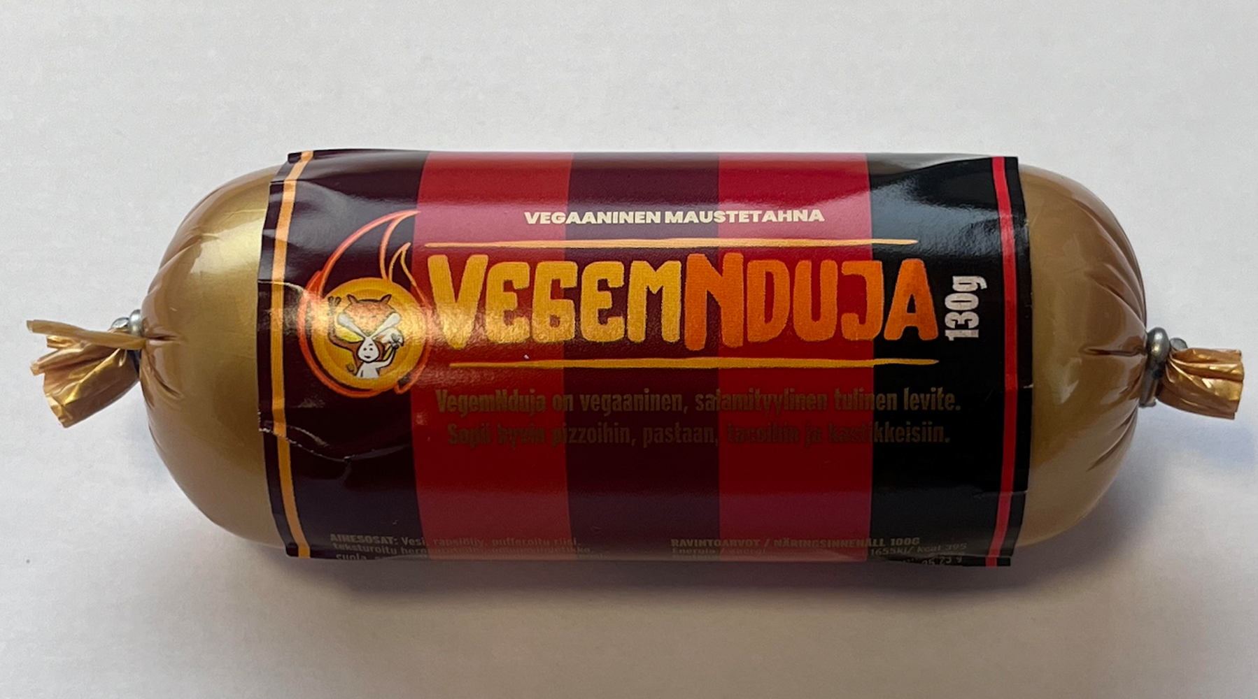 Vegem nduja 130g — HoReCa-tukku Kespro