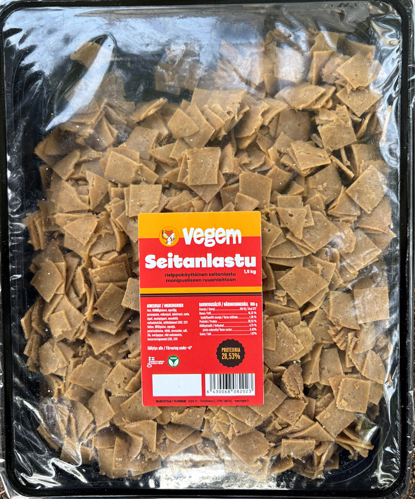 Vegem seitanlastu 1,5kg — HoReCa-tukku Kespro