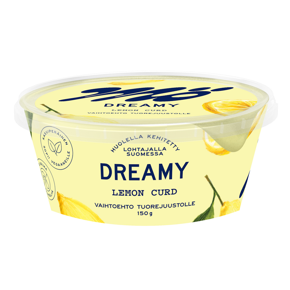 Mö Dreamy lemon curd vaihtoehto tuorejuustolle 150 g — HoReCa-tukku Kespro