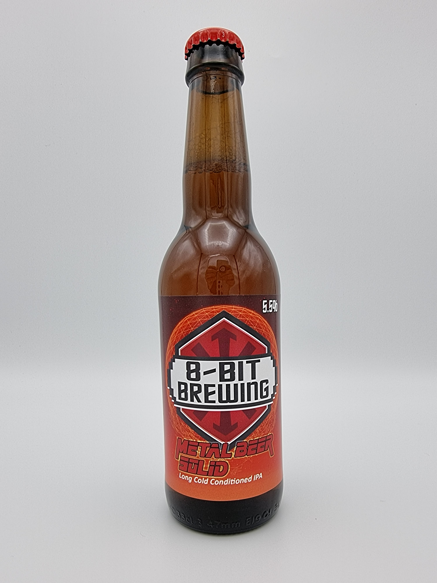 8-Bit Brewing Metal Beer Solid 5,5% Long Cold Conditioned IPA 0,33l | K ...