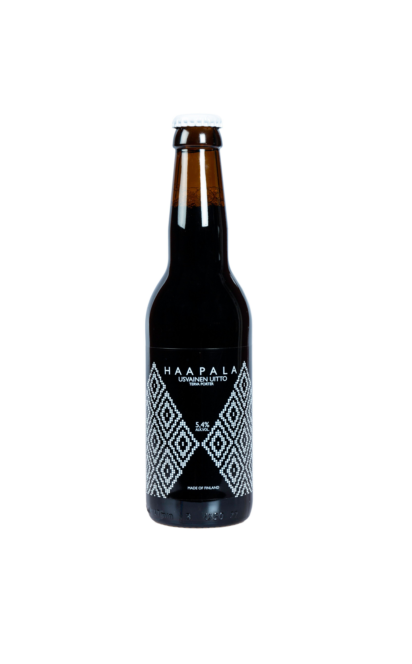 Haapala Panimo Usvainen Uitto Terva Porter 5,4% Gluten-free, 33CL | K ...