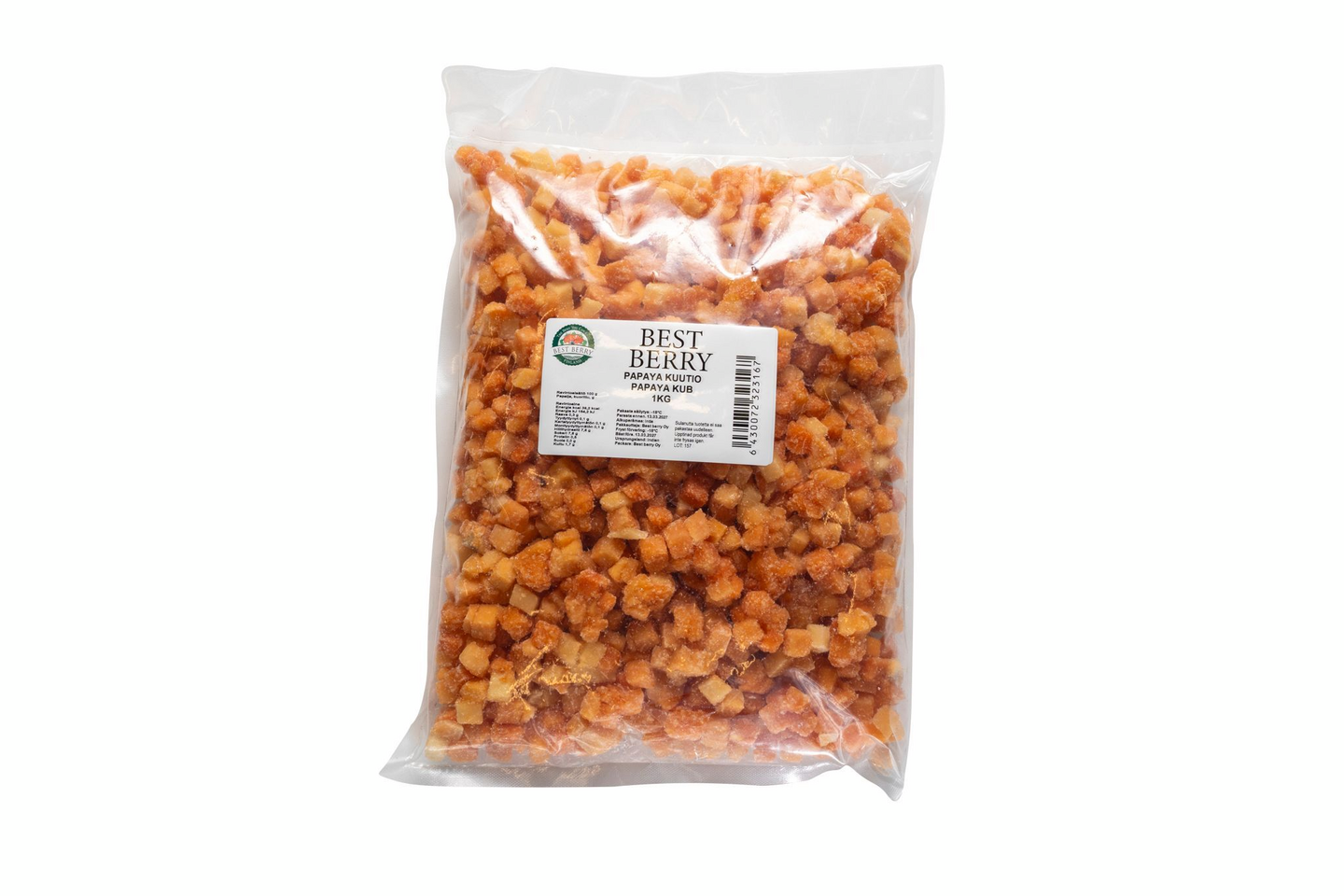 Best Berry Papaija 1 kg pakaste | K-Ruoka Verkkokauppa