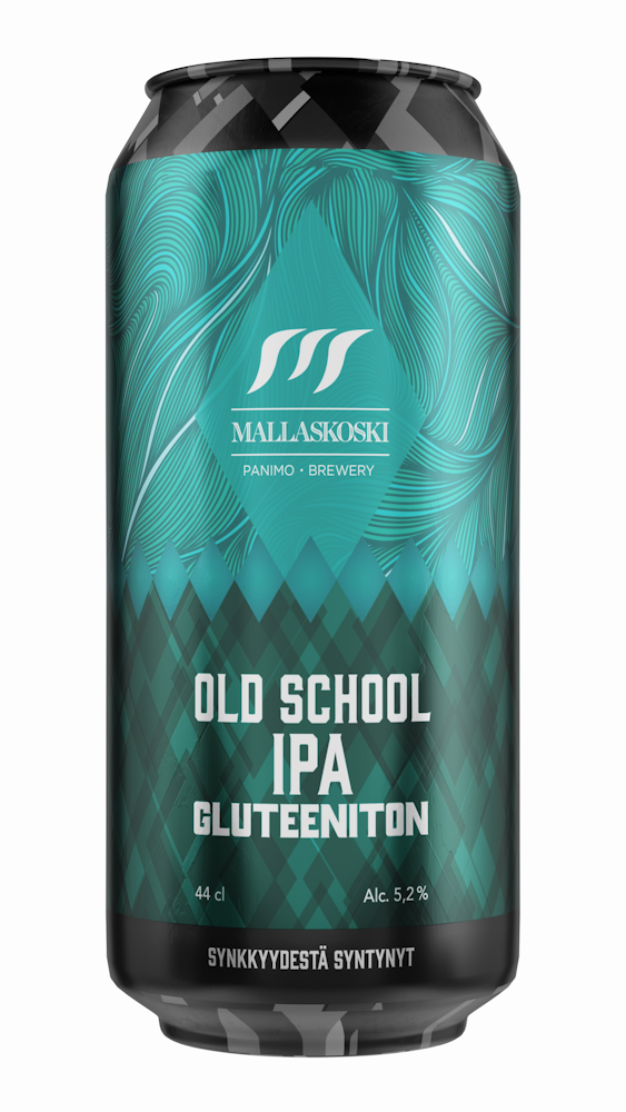 Mallaskoski Old School IPA olut 5,2% 0,44l gluteeniton — HoReCa-tukku ...