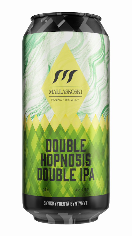 Mallaskoski Double Hopnosis Double IPA olut 7,5% 0,44l — HoReCa-tukku ...