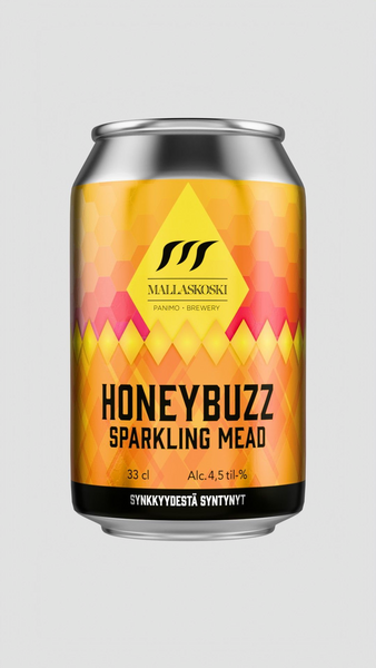 Mallaskoski HoneyBuzz Sparkling Mead 4,5% 0,33l tlk | K-Ruoka Verkkokauppa