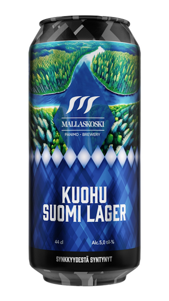 Mallaskoski Kuohu Suomi Lager olut 5% 0,44l — HoReCa-tukku Kespro