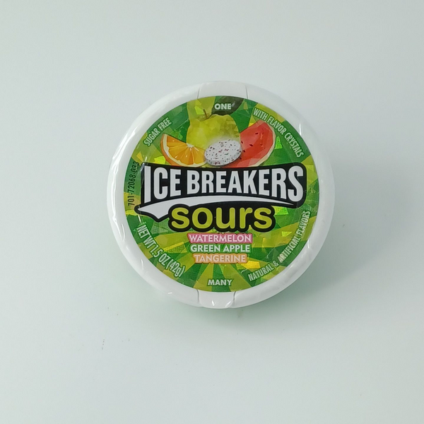 Ice breakers green sour pastillit 42g | K-Ruoka Verkkokauppa