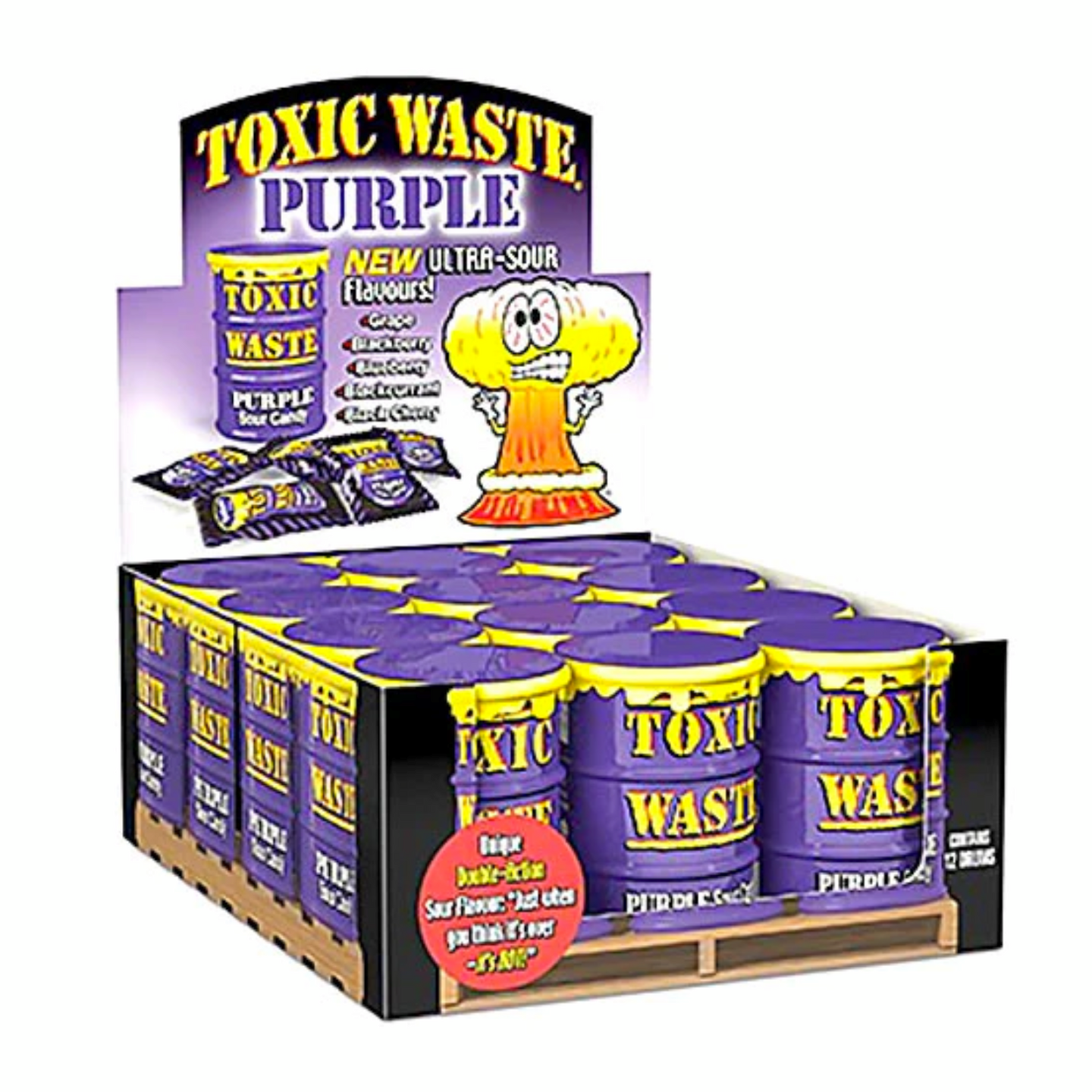 Toxic Waste Purple Drum 42g | K-Ruoka Verkkokauppa