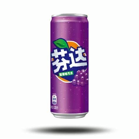 Fanta Grape China 330ml | K-Ruoka Verkkokauppa