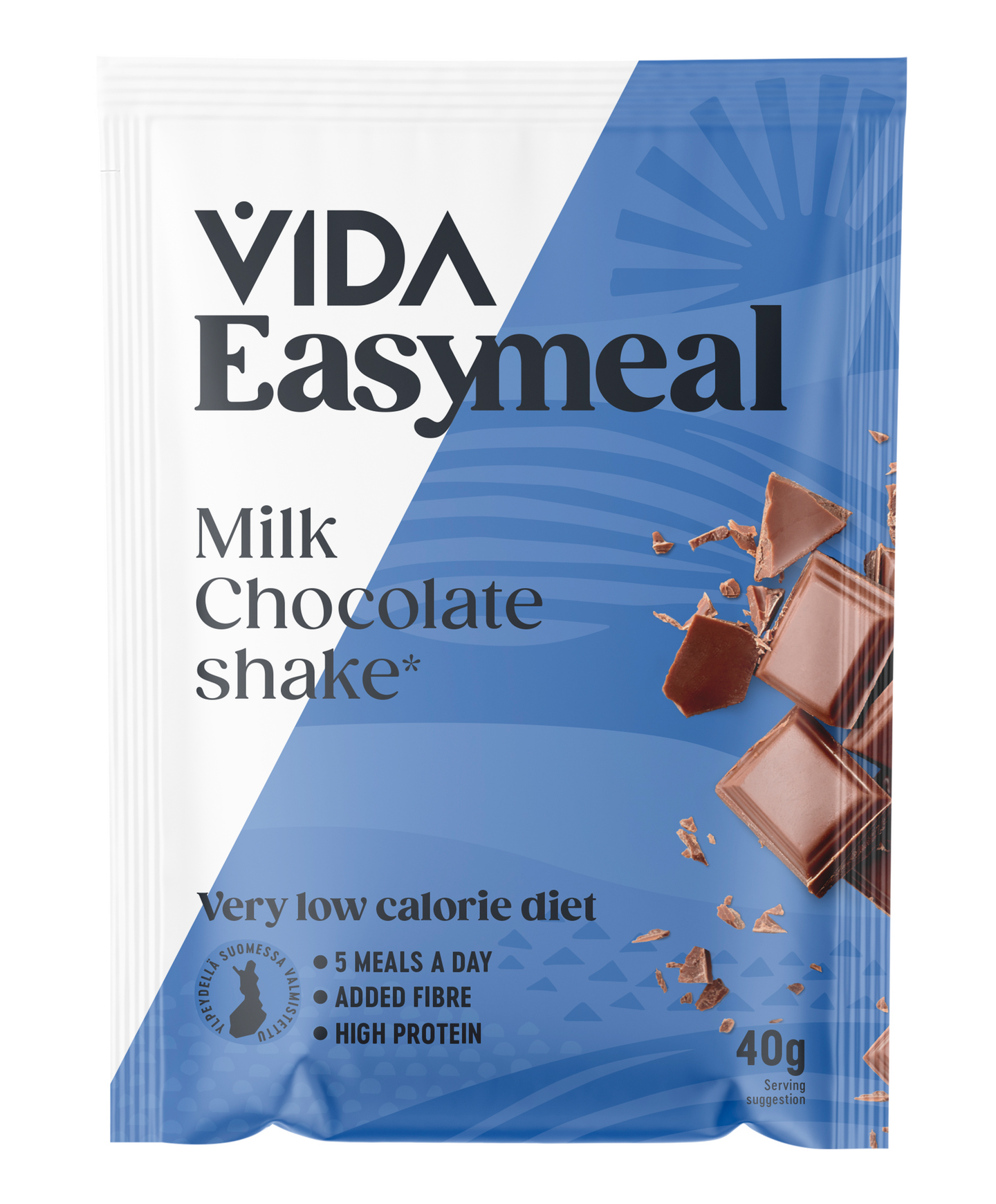 Vida Easy Meal ateria-aines maitosuklaanmakuinen pirtelö 40g | K-Ruoka ...