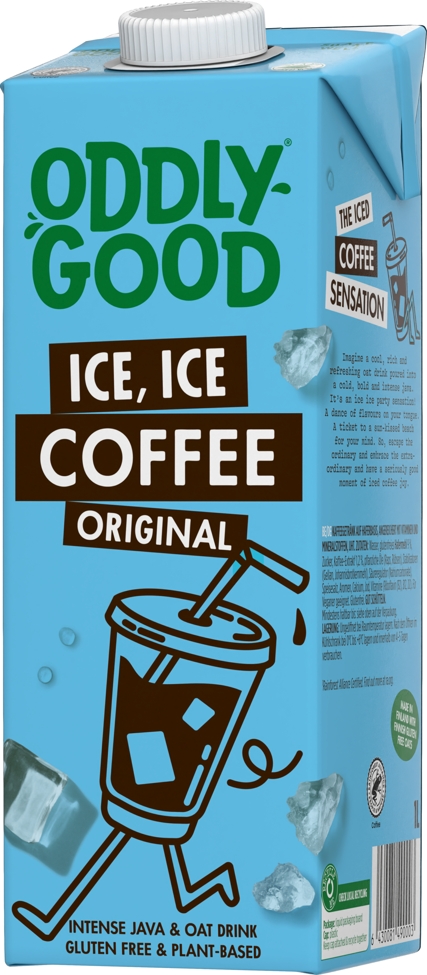 Oddlygood jääkahvi 1l original gluteeniton UHT | K-Ruoka Verkkokauppa