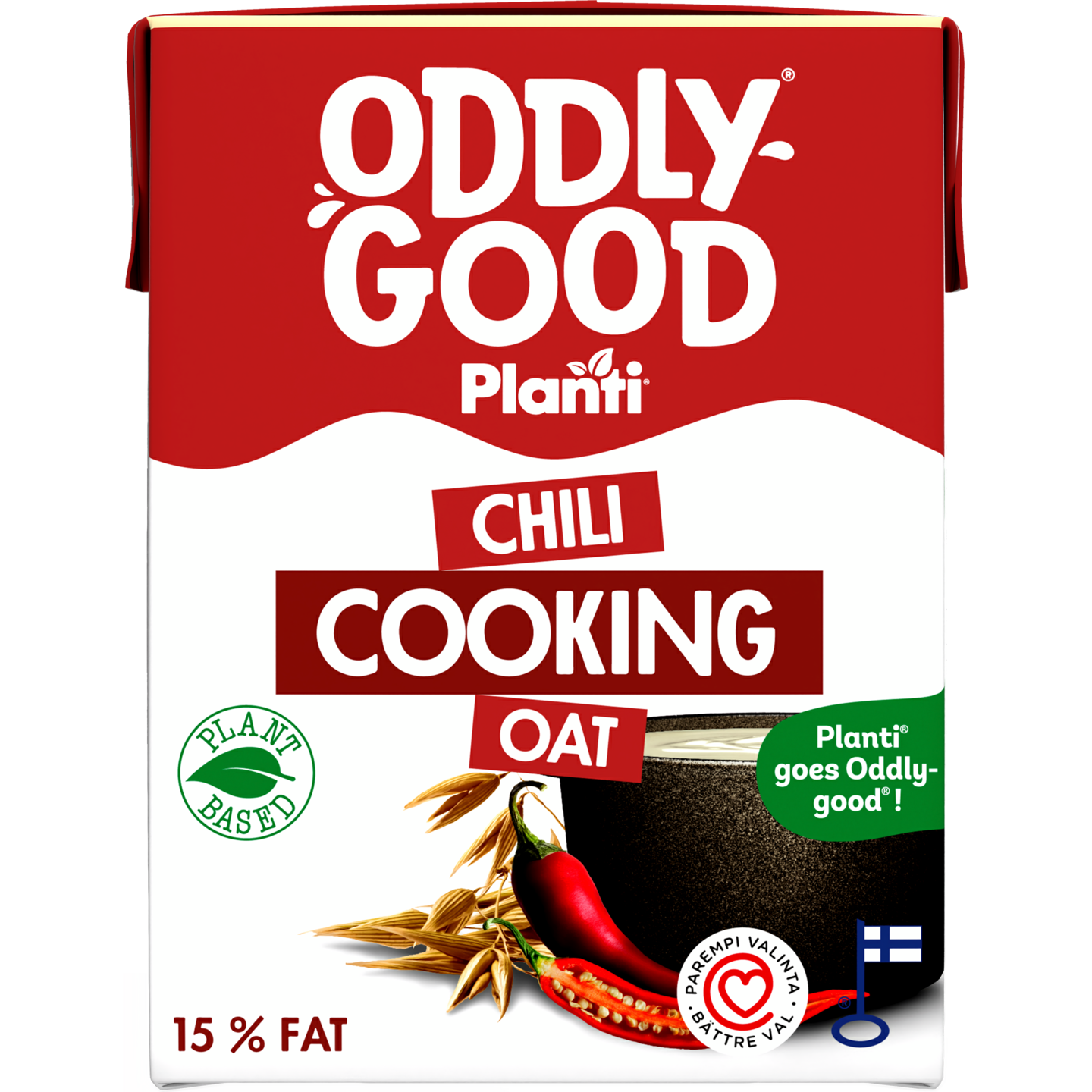 Oddlygood Planti Cooking Oat 2dl chili | K-Ruoka Verkkokauppa