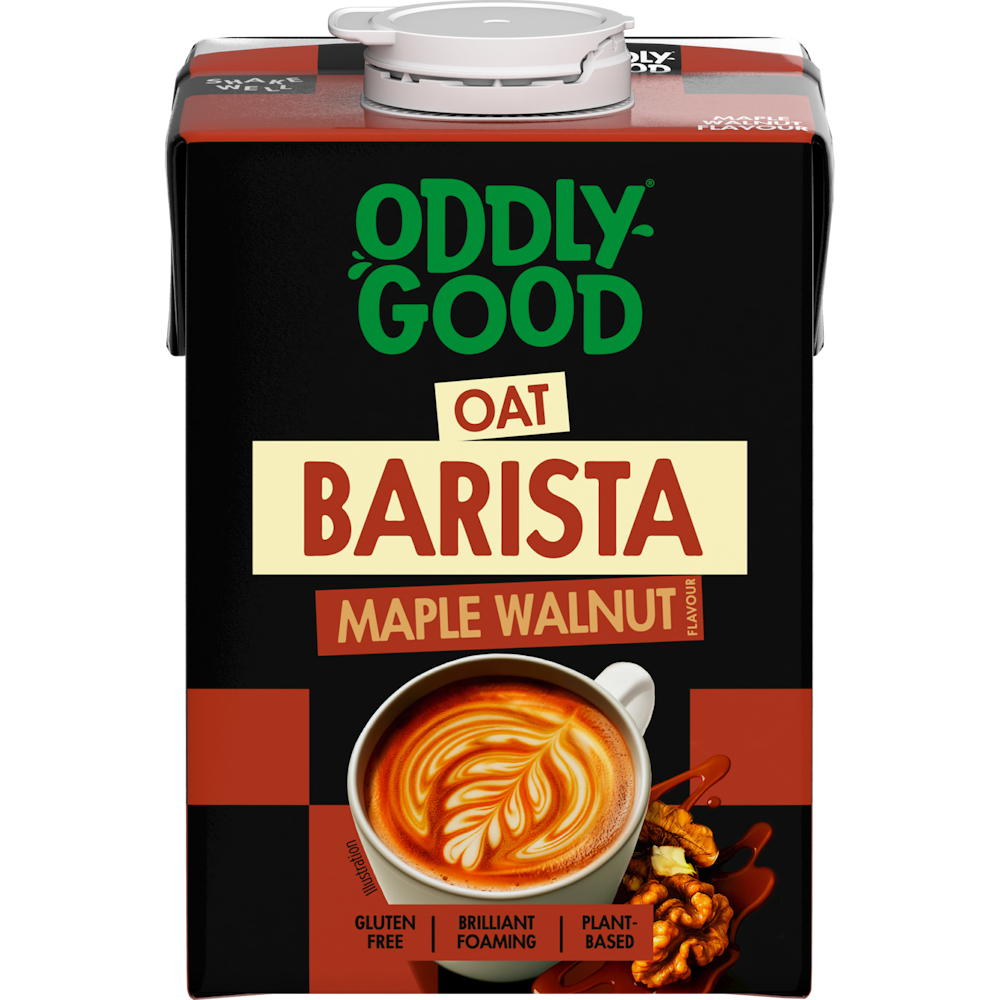 Oddlygood Barista kaurajuoma 0,5l maple walnut UHT gluteeniton — HoReCa ...