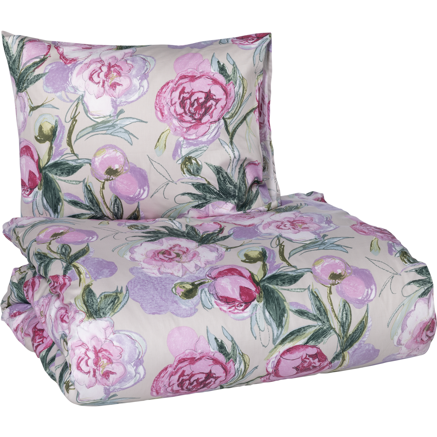 Pentik Bella pussilakanasetti 150x210 cm vaaleanpunainen | K-Ruoka Verkkokauppa