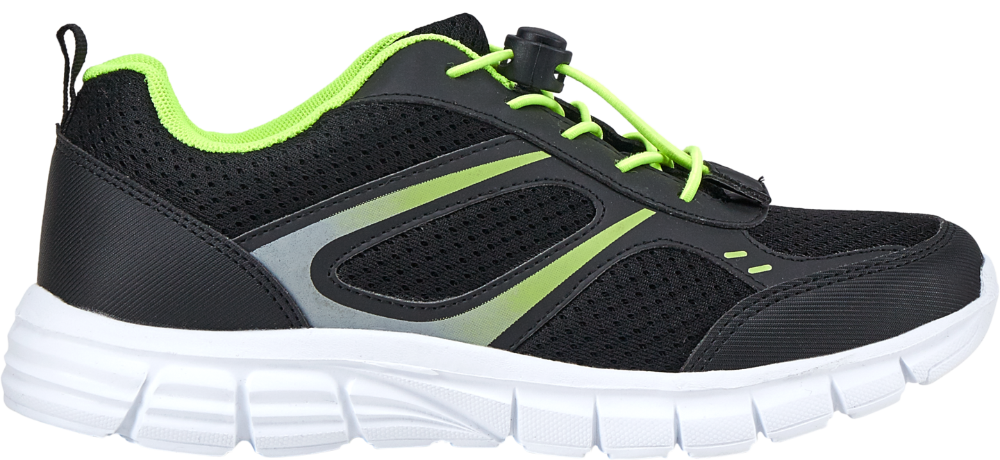 mywear lasten lenkkarit musta/lime | K-Ruoka Verkkokauppa