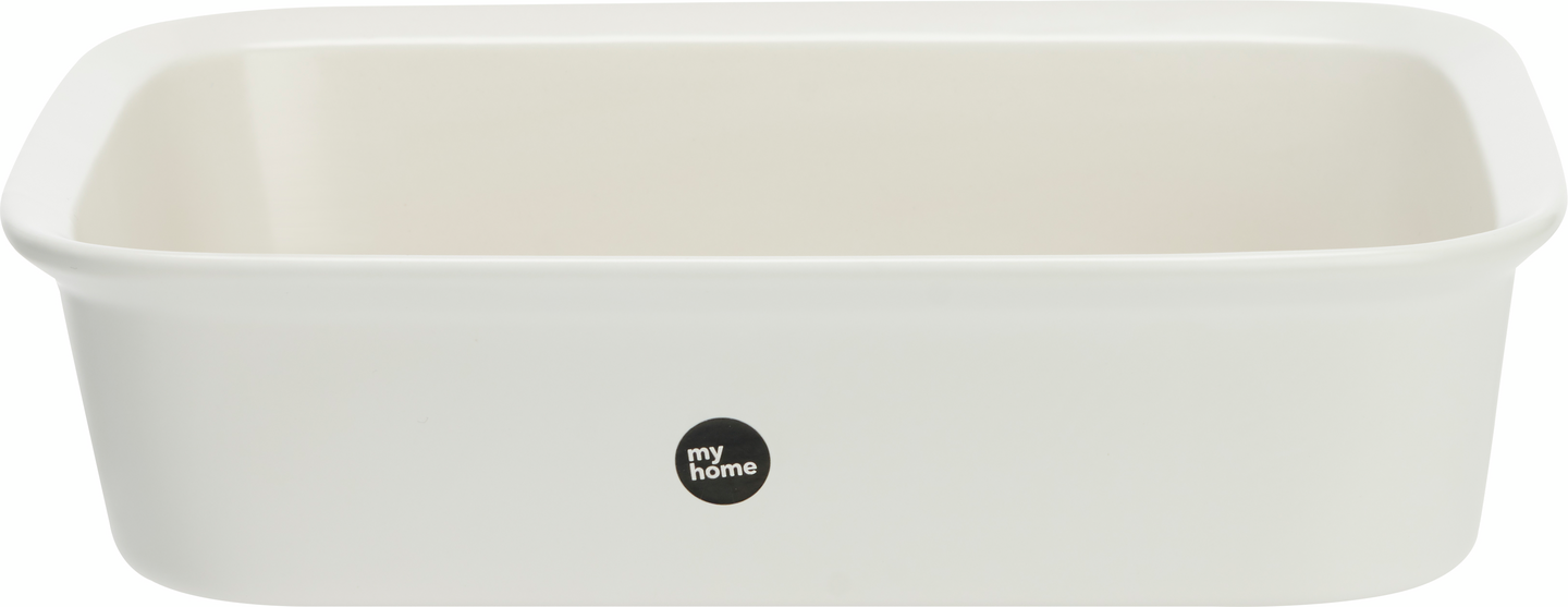 myhome ilona vuoka 25,5 x 21x 6,4 cm valkoinen - Padat ja uunivuoat | K ...
