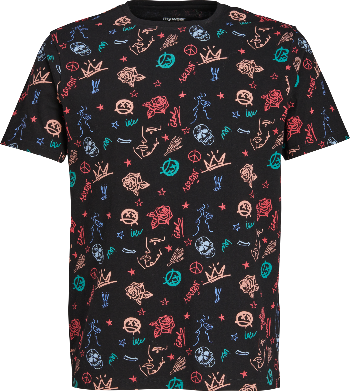 mywear Rock printti t-paita | K-Ruoka Verkkokauppa